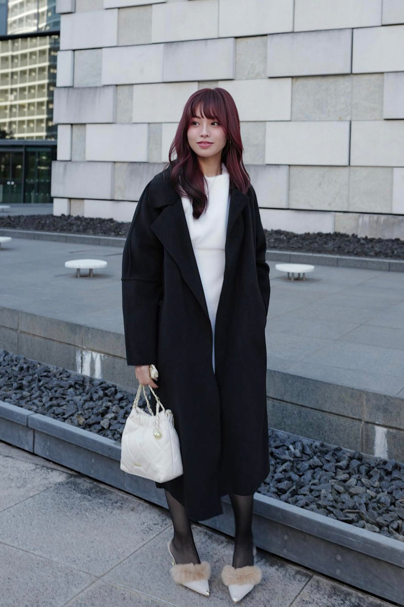 [サンプル]Cashmere Touch 2WAY Down Liner Coat – kicuri